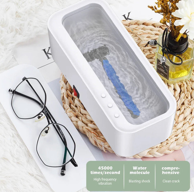 Ultrasonic Portable Cleaner High Frequency Vibration | Eye Care 4 U Vision